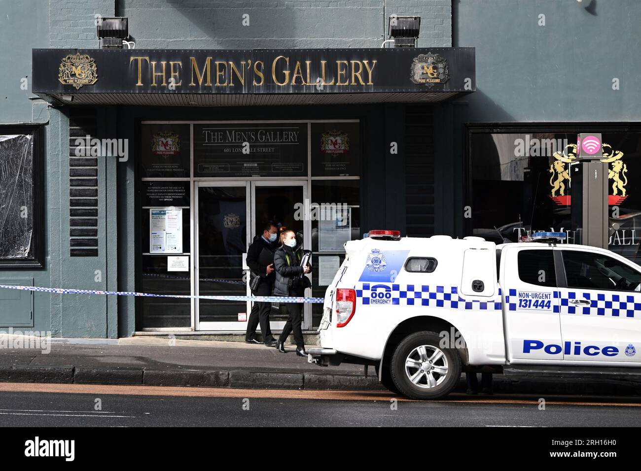 Melbourne, Australia. 13th Aug, 2023. Victoria Police officers ...
