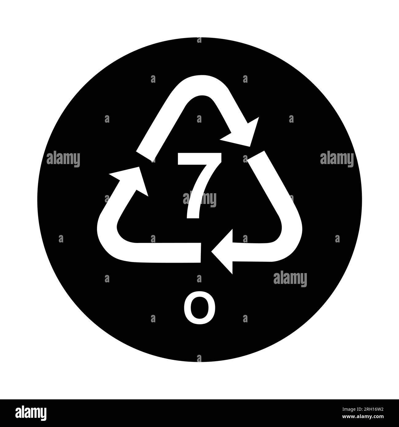Recycle Logo Number 7