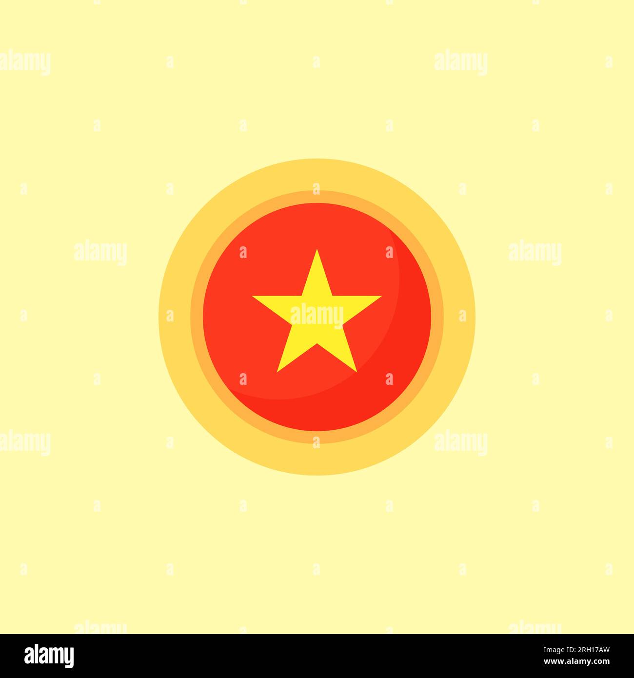 Flag of vietnam Stock Vector Images - Alamy