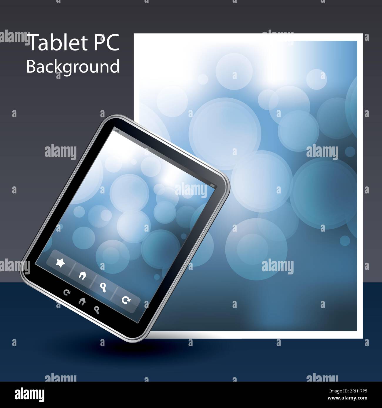 Tablet splash Stock Vector Images - Alamy