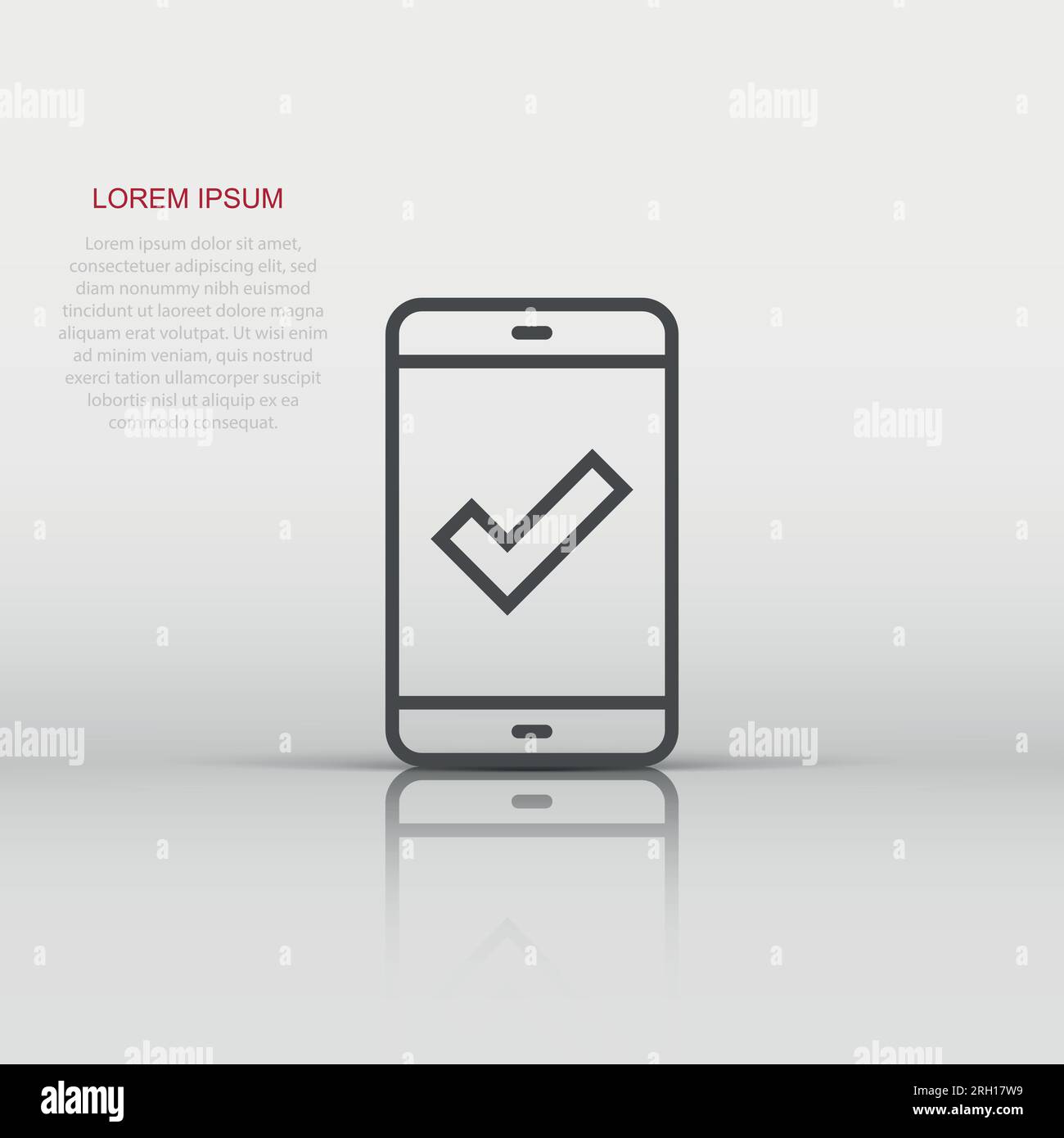 Approvement vector vectors hi-res stock photography and images - Alamy