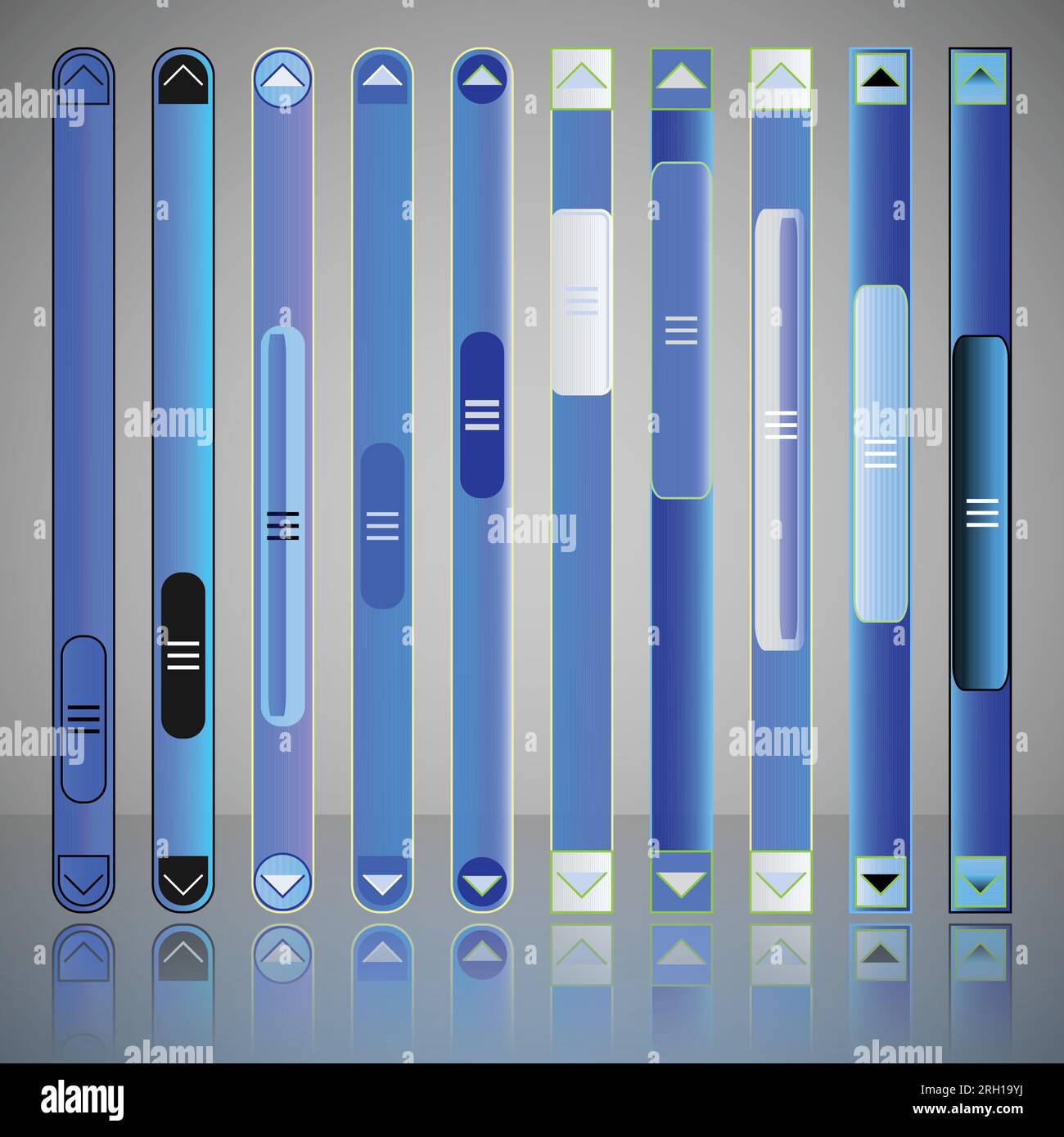 Vertical scroll bar hi-res stock photography and images - Alamy