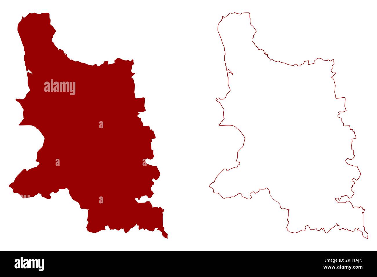 Bezirk baden Stock Vector Images - Alamy