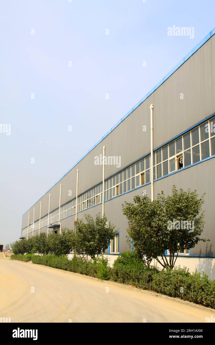 Factory facade china hi-res stock photography and images - Alamy