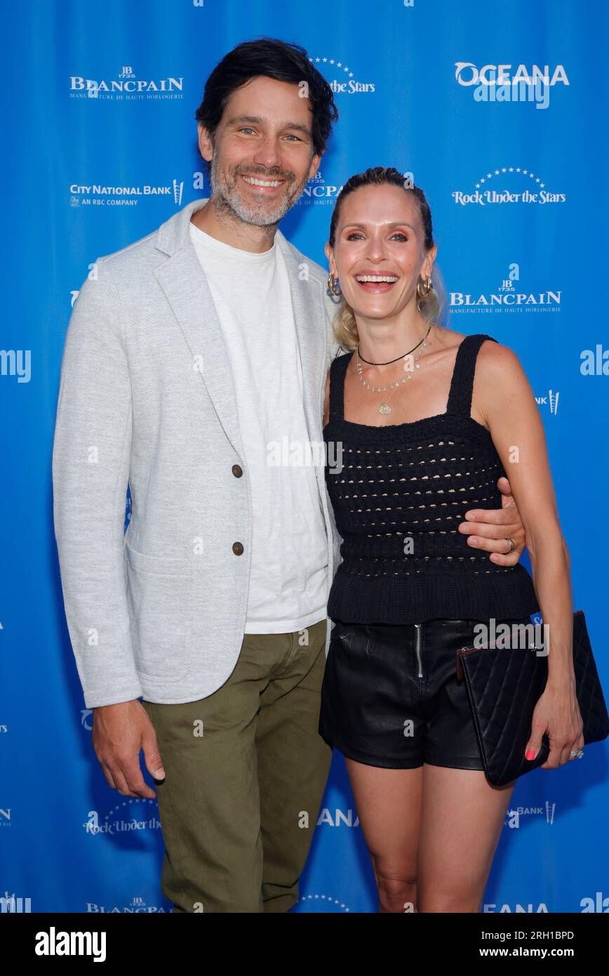 Hollywood, Ca. 12th Aug, 2023. David Clayton Rogers and Sally Pressman ...