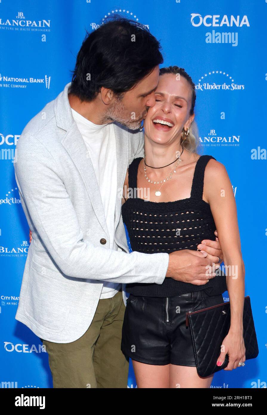 Hollywood, Ca. 12th Aug, 2023. David Clayton Rogers and Sally Pressman ...