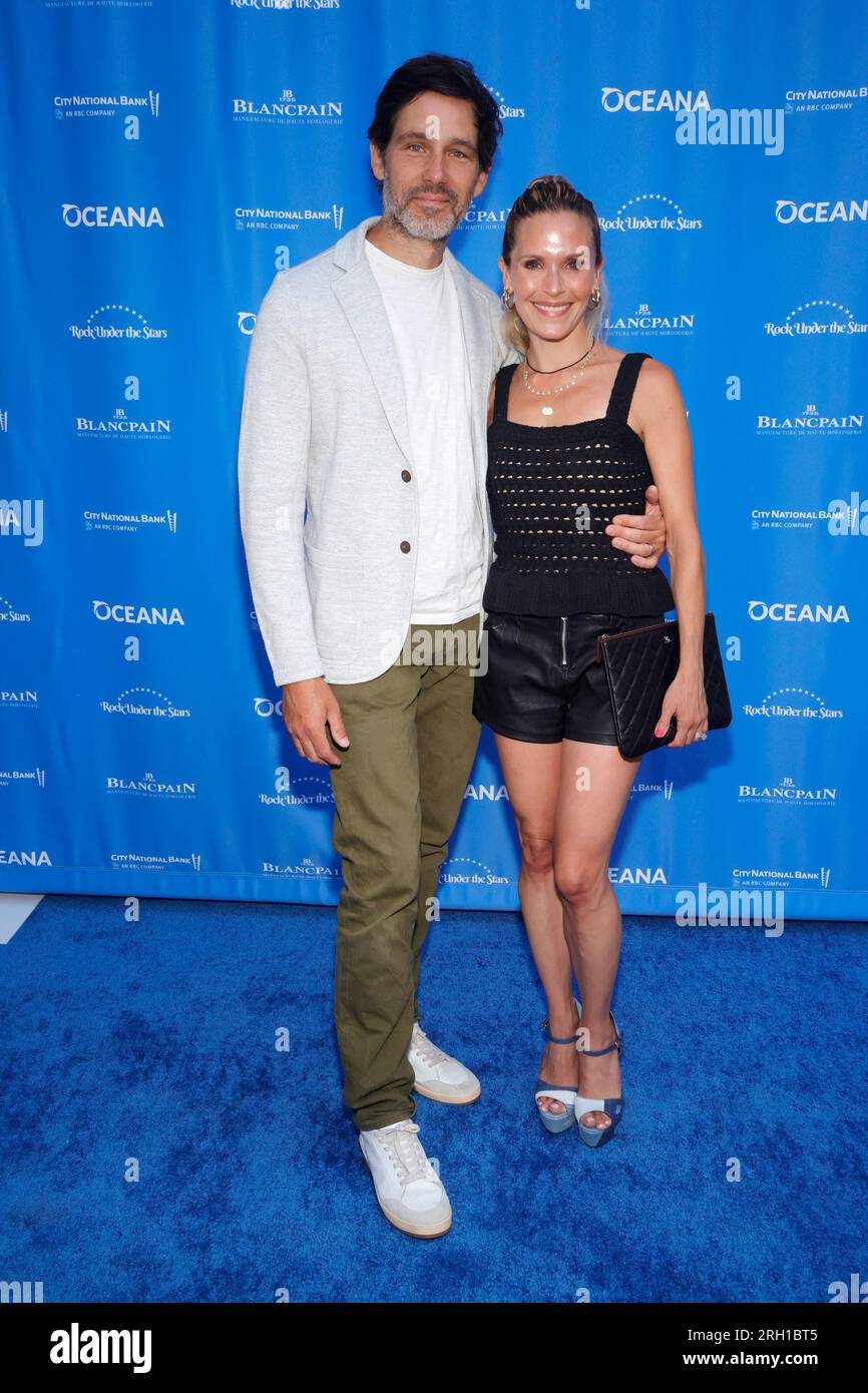 Hollywood, Ca. 12th Aug, 2023. David Clayton Rogers and Sally Pressman ...
