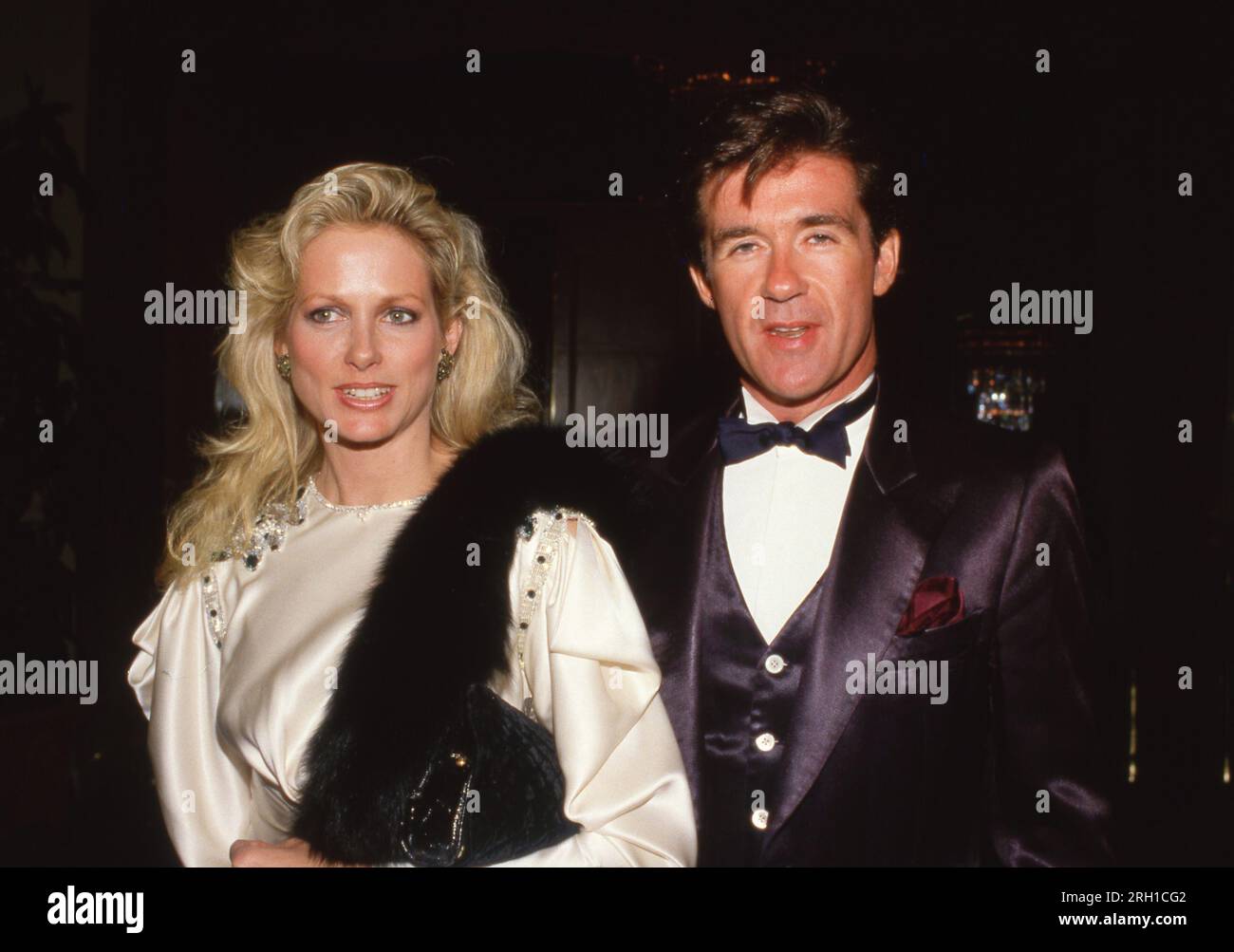 Alan Thicke and Shelley Smith Circa 1980's Credit: Ralph Dominguez ...