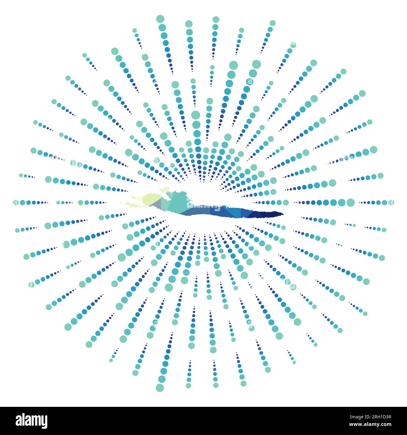 Hvar map Stock Vector Images - Alamy