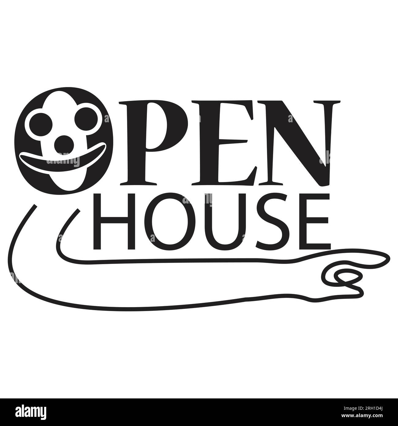 Isolated open hand vector Stock Vector Images - Alamy