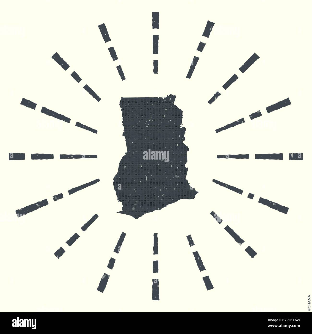 Map africa republic ghana hi-res stock photography and images - Alamy