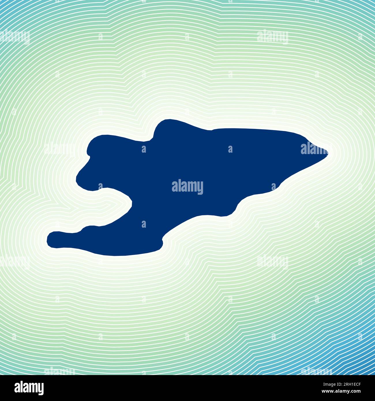 Kyrgyzstan map icon. Country shape on radiant striped gradient ...