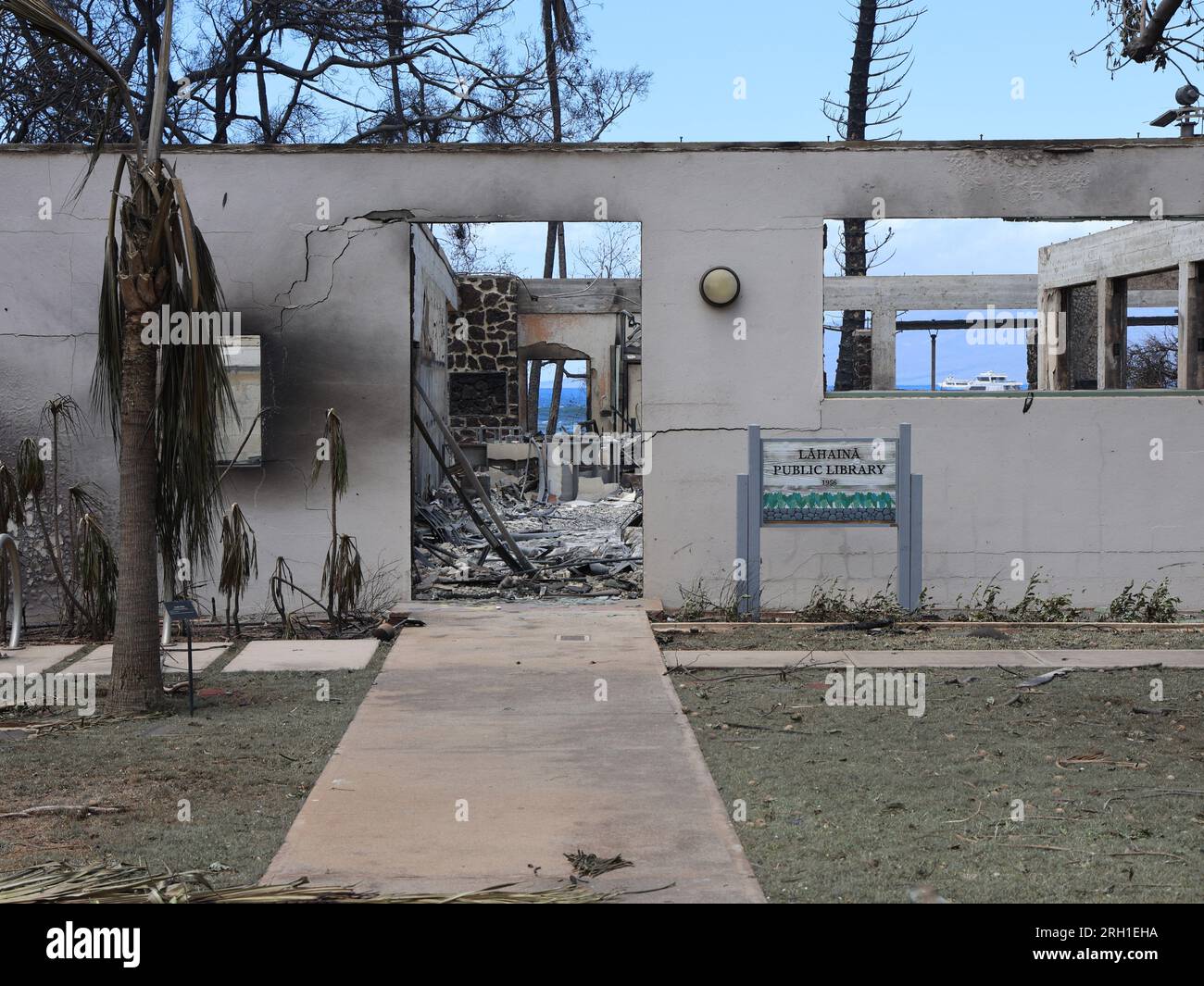 Lahaina, Maui, USA. 11th Aug, 2023. The historic town of Lahaina has ...