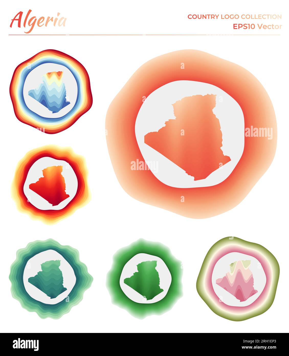 Algiers digital map hi-res stock photography and images - Alamy