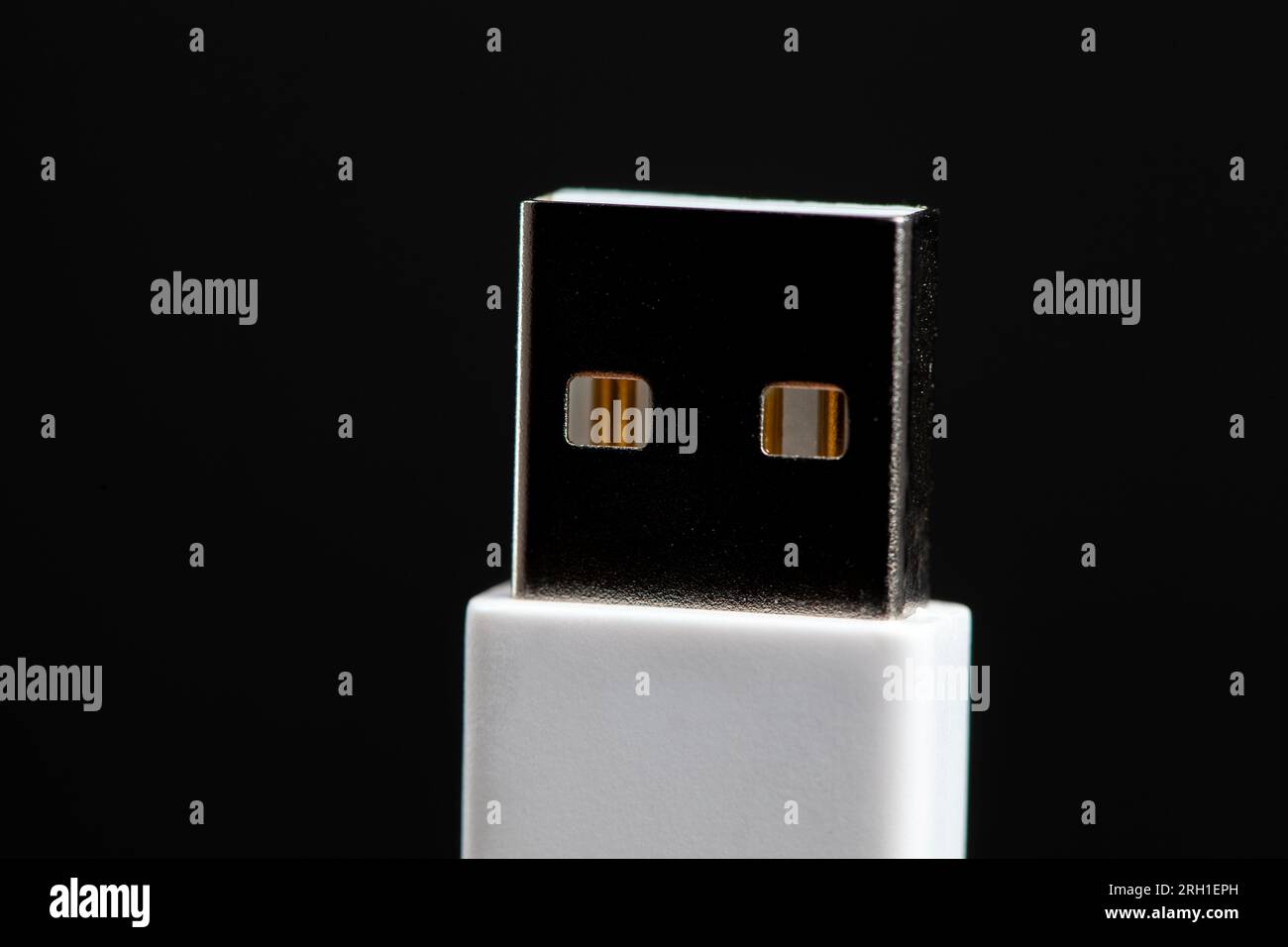 white plastic wire with usb connection of equipment, wires for ...