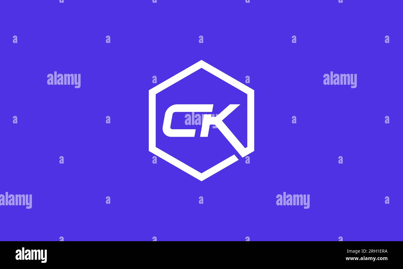 Letter CK logo design . clean and modern CK logo initials. vector ...
