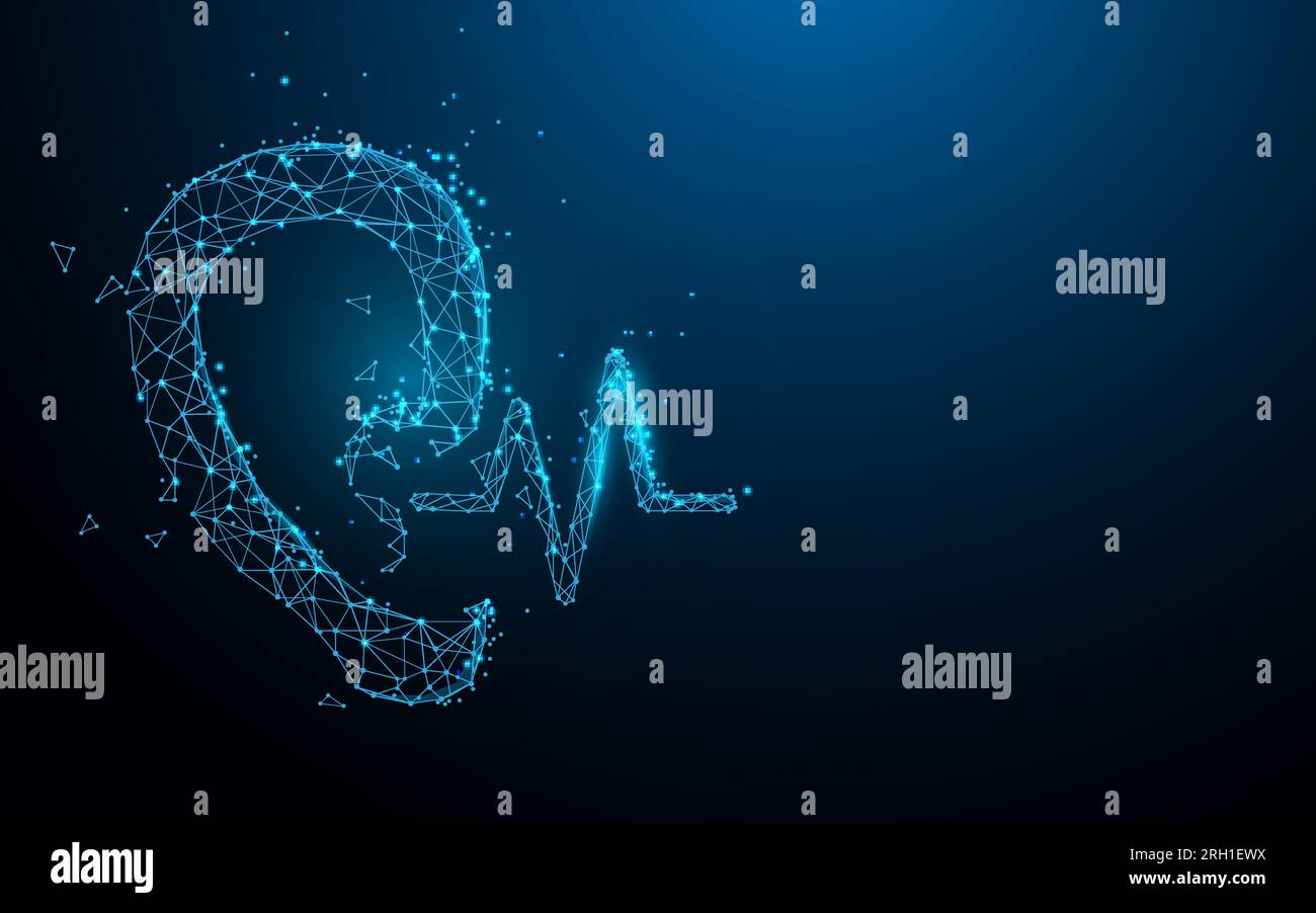 Blue hearing symbol Stock Vector Images - Alamy