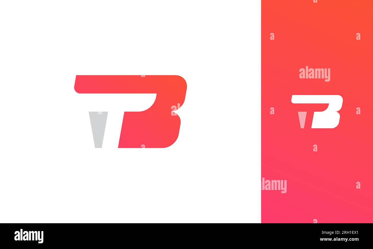 Letter TB logo design . Creative letters TB Logo Design Vector Template ...