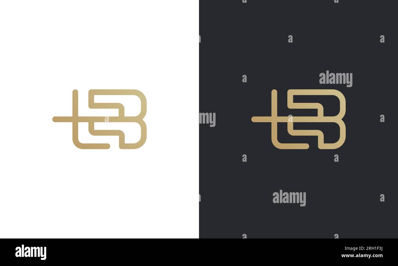 Letter TB logo design . Creative letters TB Logo Design Vector Template. Initial Letters TB Logo ...