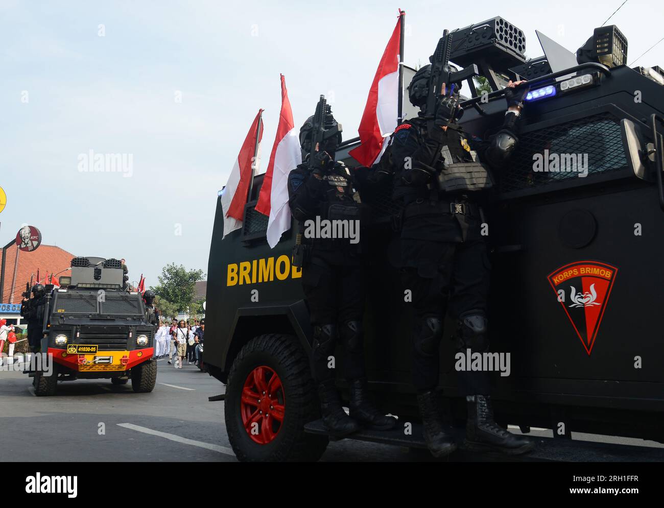 Indonesias national flags hi-res stock photography and images - Alamy