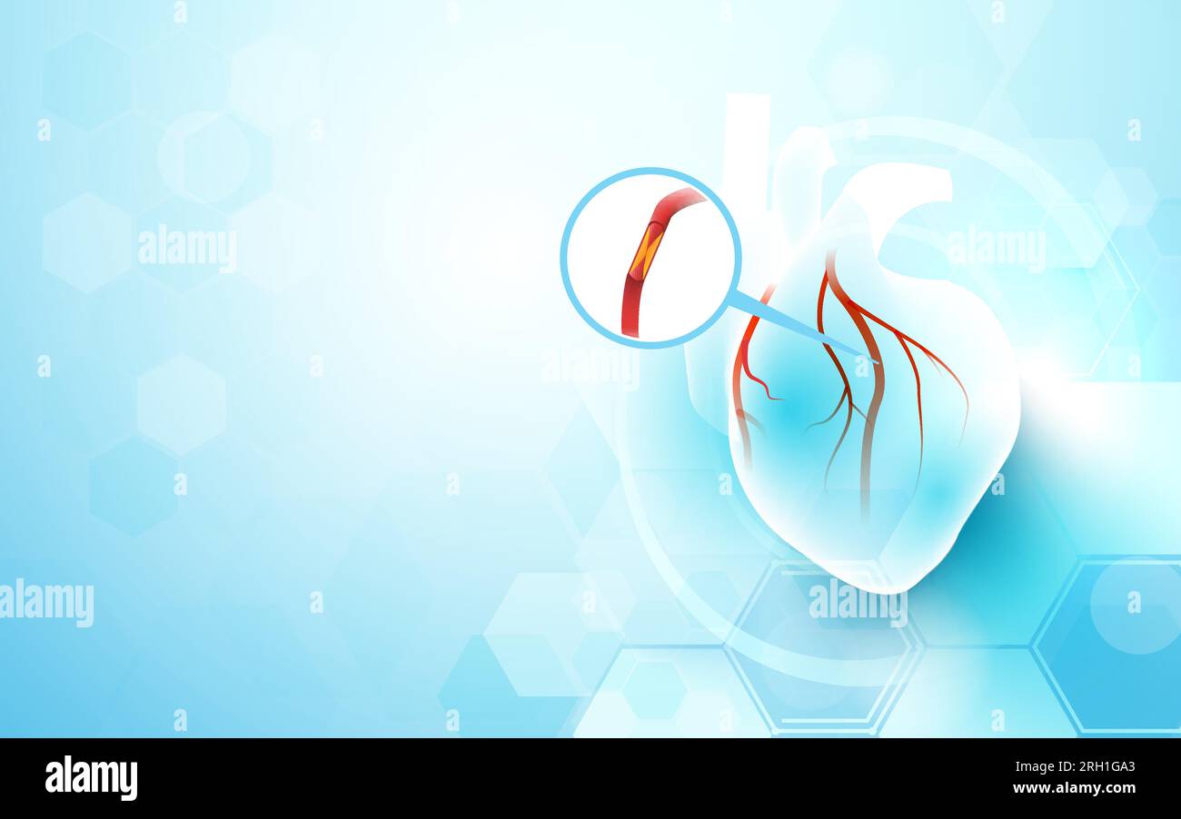 Abstract Geometric With Medicine And Science Concept Background