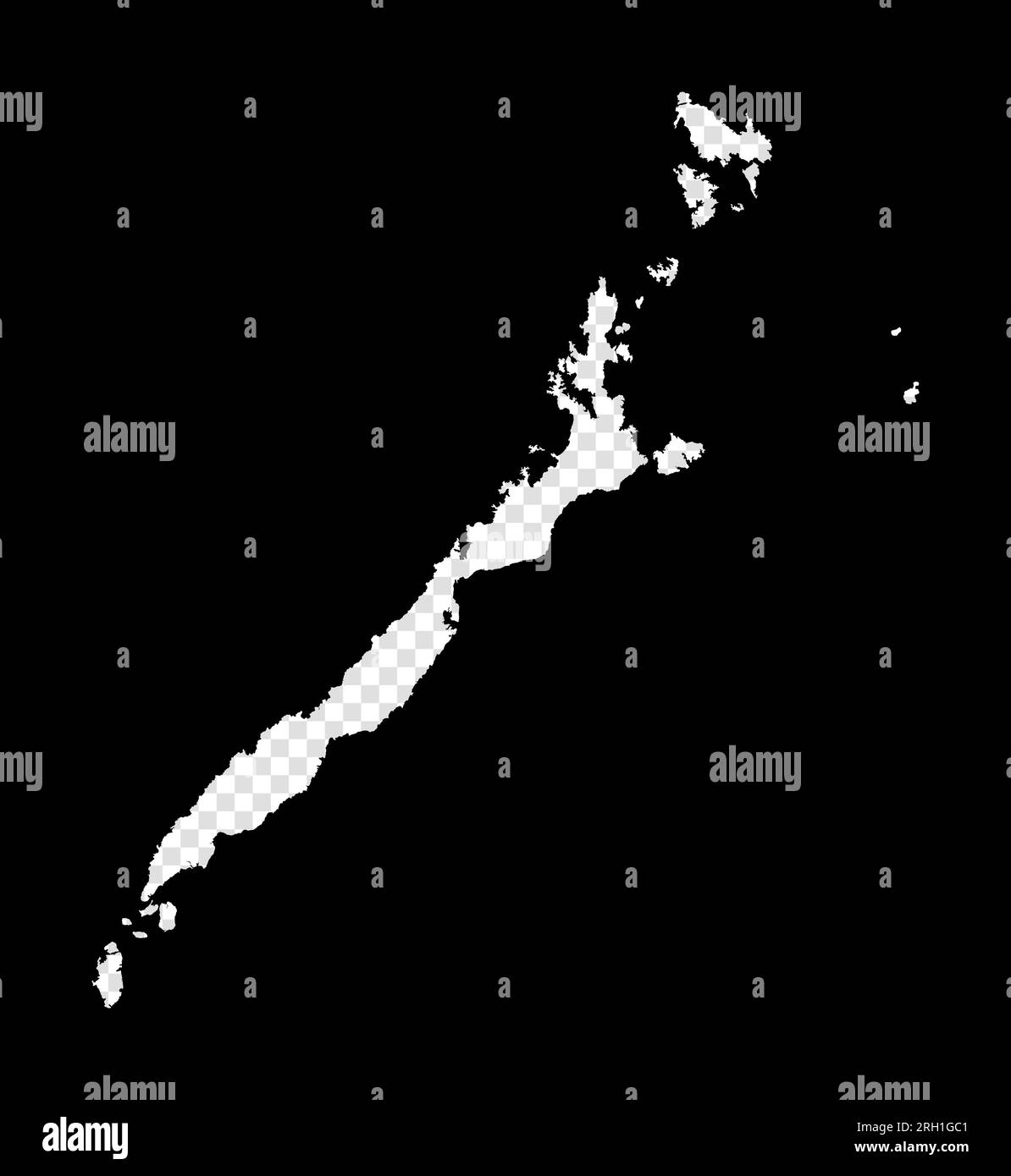 Palawan map hi-res stock photography and images - Alamy