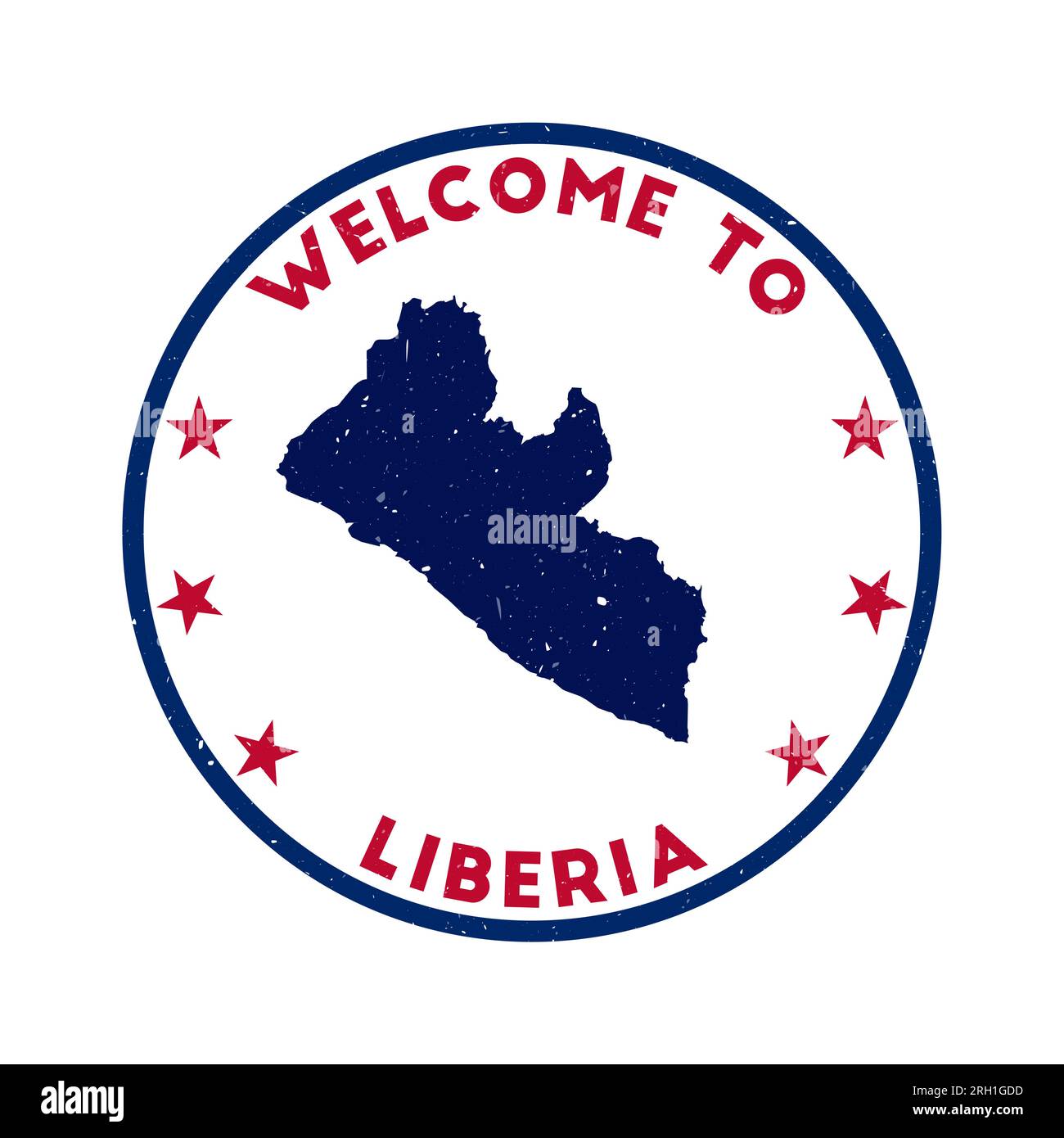 Liberia seal country round hi-res stock photography and images - Alamy