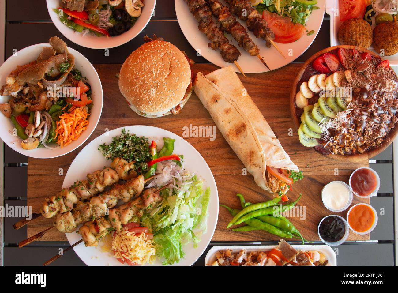 Food Cover Photos around the world Stock Photo - Alamy