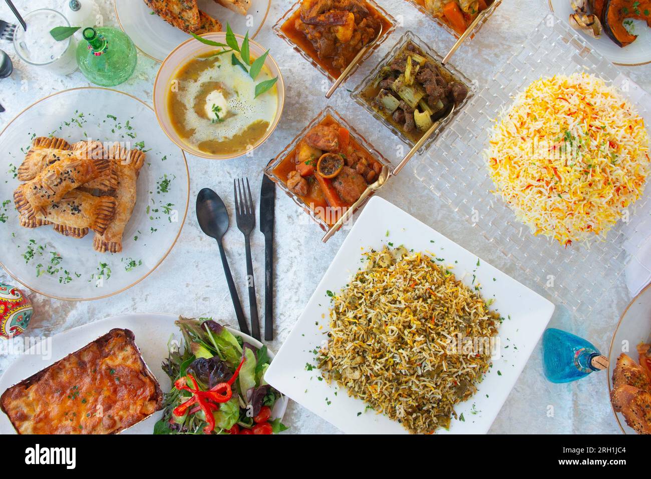 Food Cover Photos around the world Stock Photo - Alamy