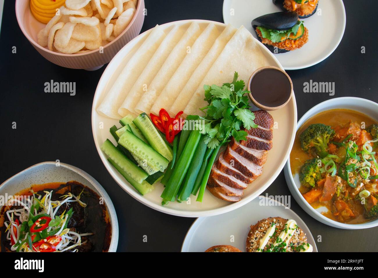 Food Cover Photos around the world Stock Photo - Alamy