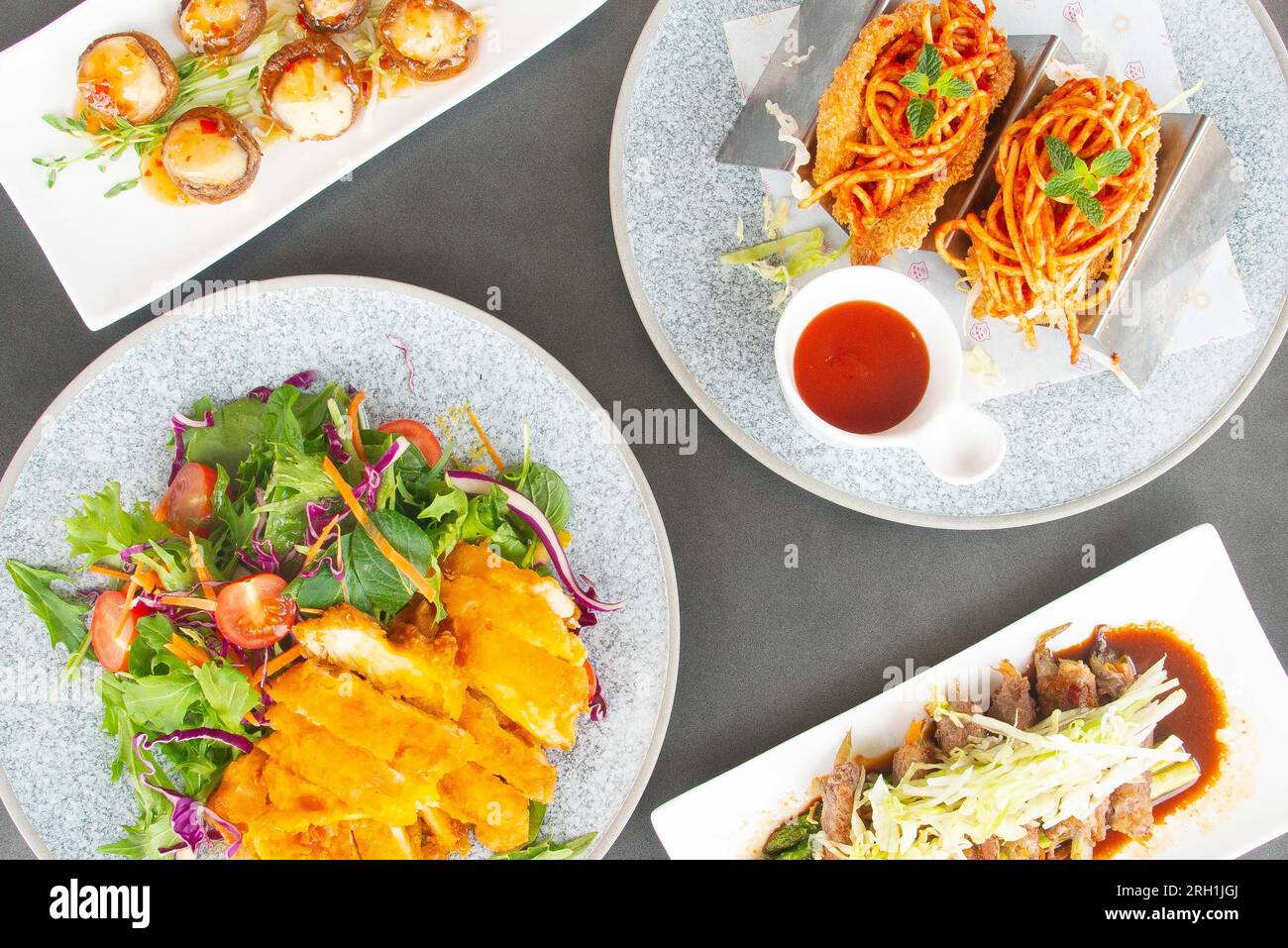 Food Cover Photos around the world Stock Photo - Alamy