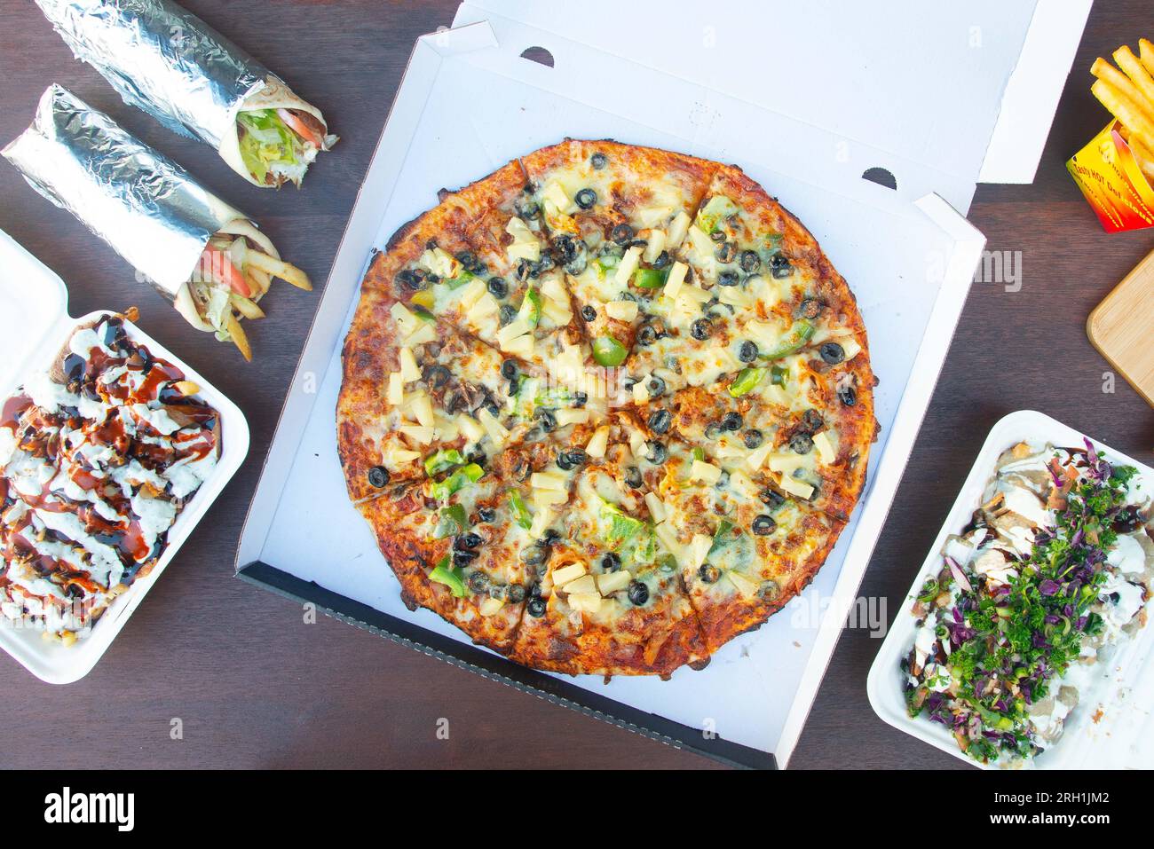 Food Cover Photos around the world Stock Photo - Alamy