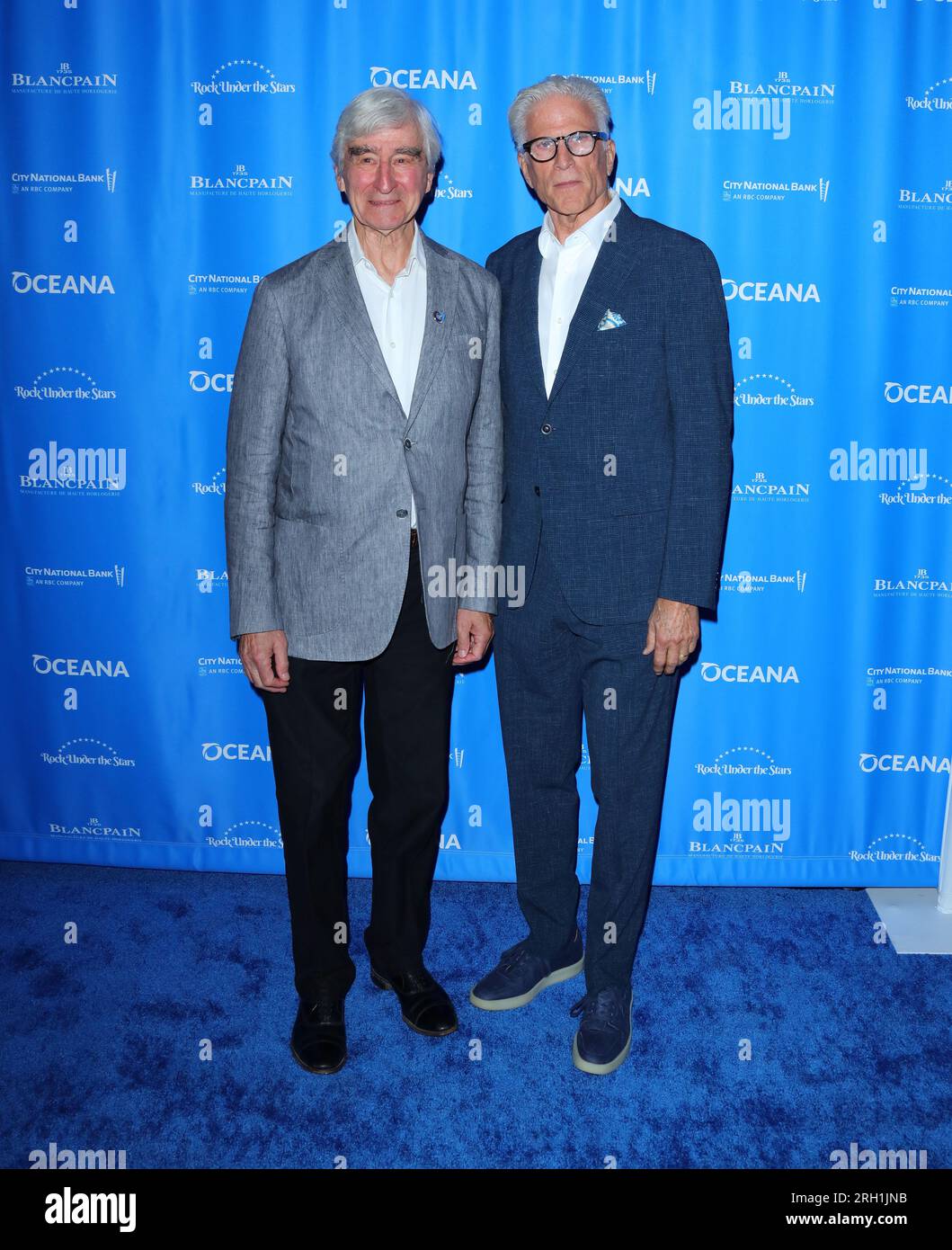 Hollywood Hills, USA. 12th Aug, 2023. Sam Waterston, Ted Danson arrives ...