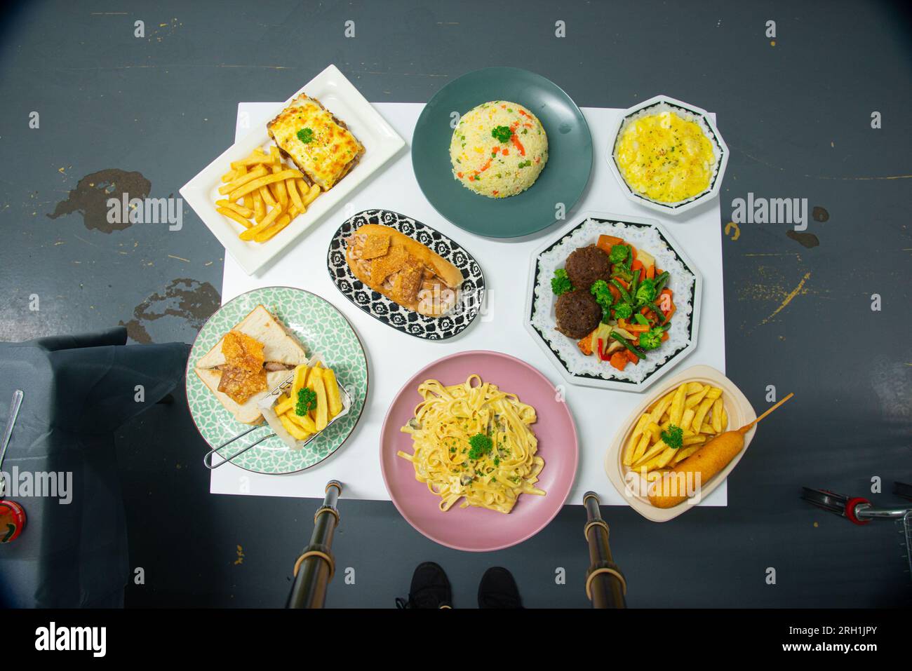 Food Cover Photos around the world Stock Photo - Alamy