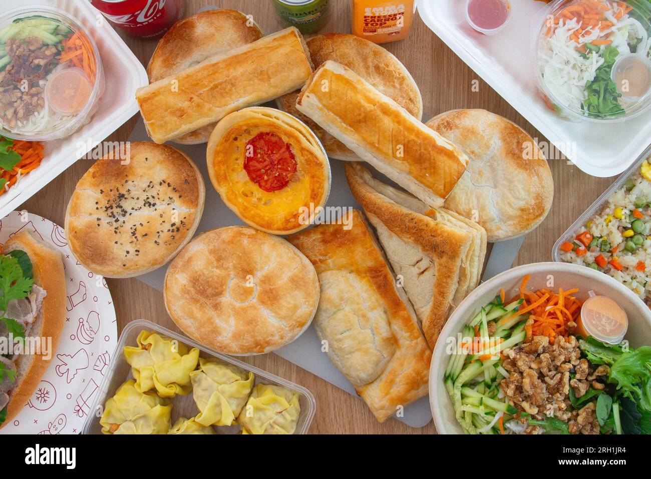 Food Cover Photos around the world Stock Photo - Alamy