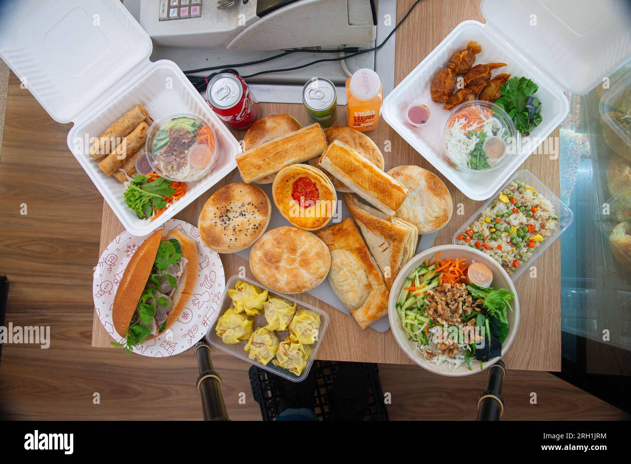 Food Cover Photos around the world Stock Photo - Alamy
