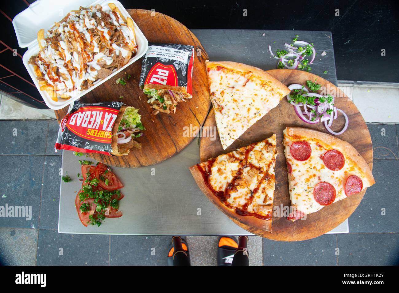 Food Cover Photos around the world Stock Photo - Alamy