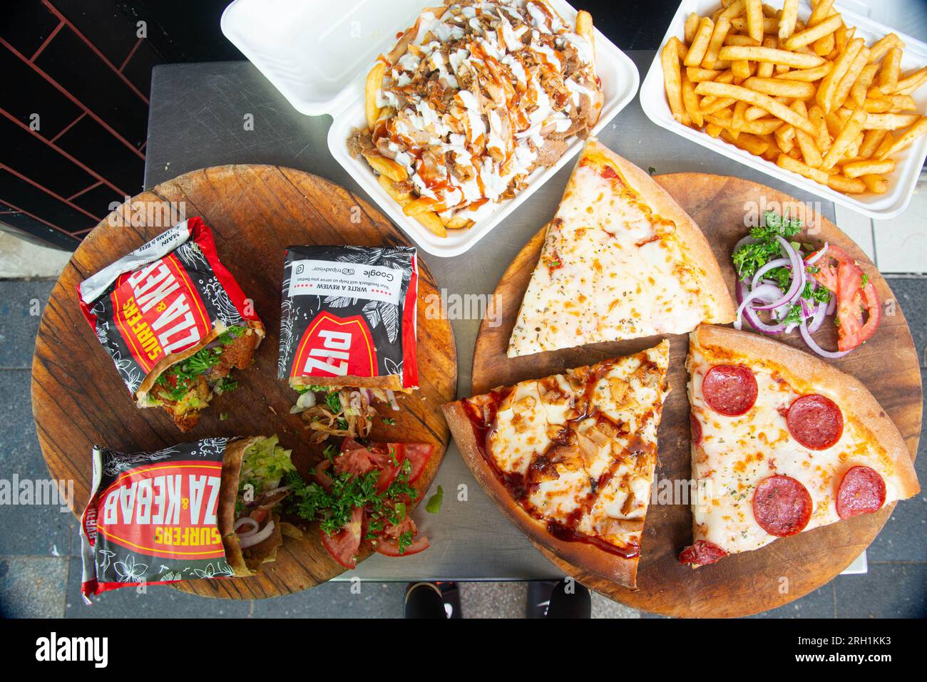 Food Cover Photos around the world Stock Photo - Alamy