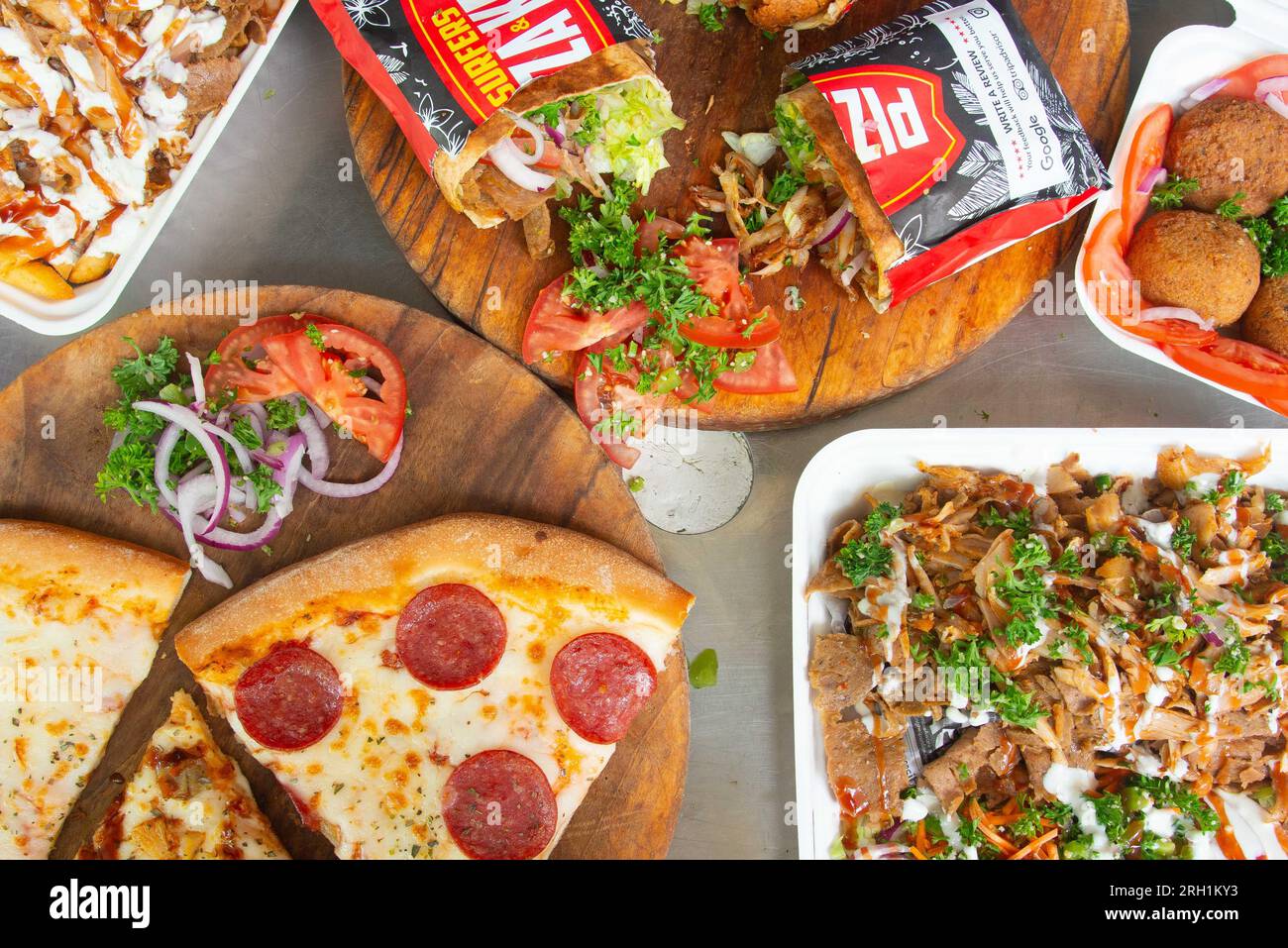 Food Cover Photos around the world Stock Photo - Alamy
