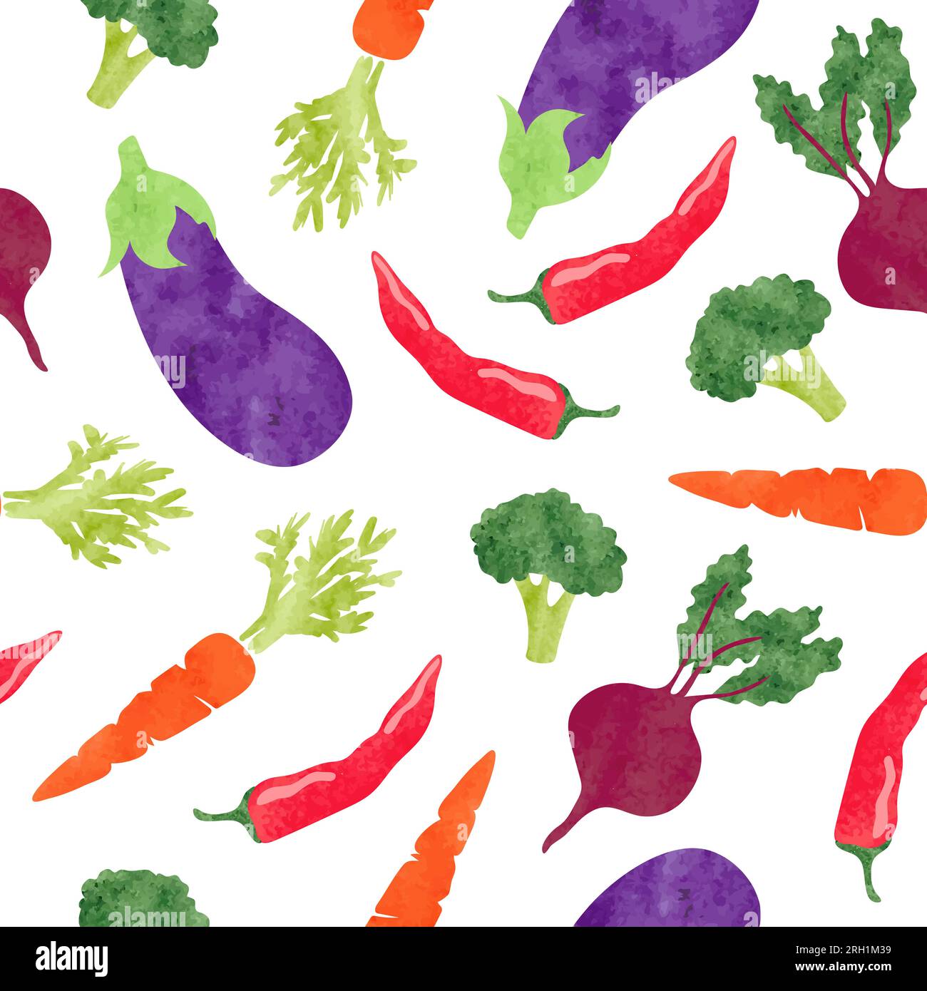 Pepper watercolor Stock Vector Images - Alamy