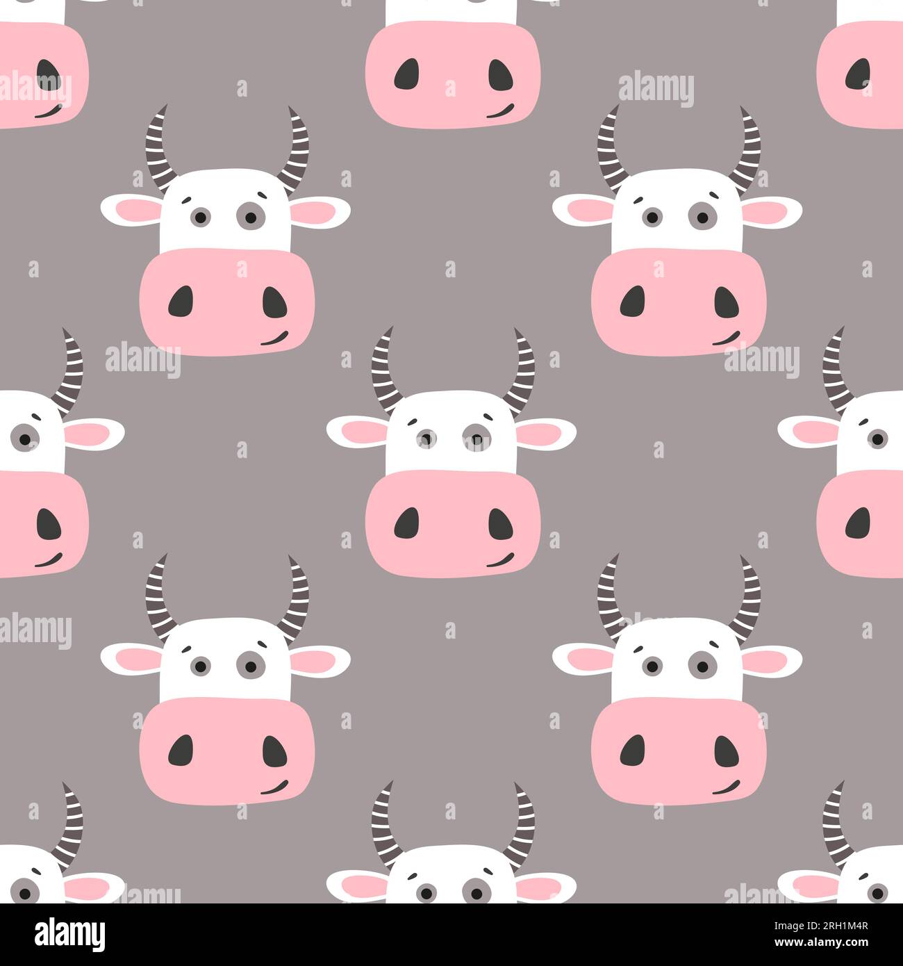 Cute baby cows Stock Vector Images - Alamy