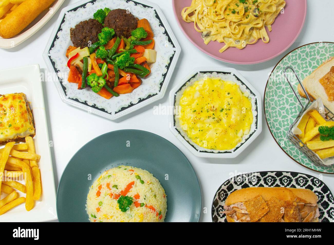 Food Cover Photos around the world Stock Photo - Alamy