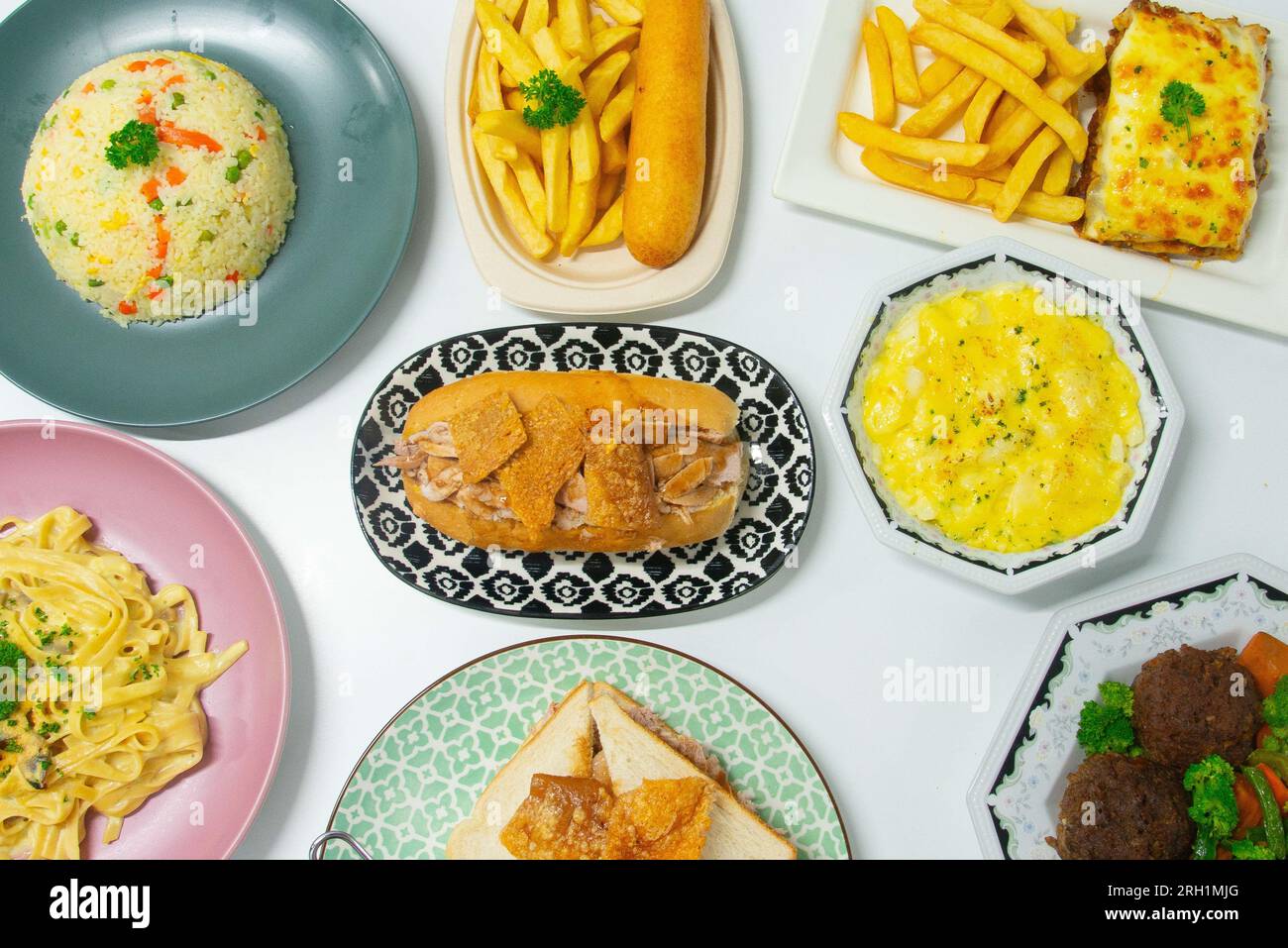 Food Cover Photos around the world Stock Photo - Alamy