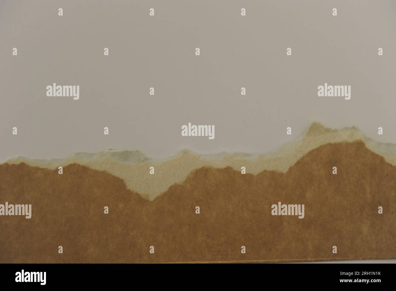 pieces of brown teared cardboard isolated Stock Photo - Alamy