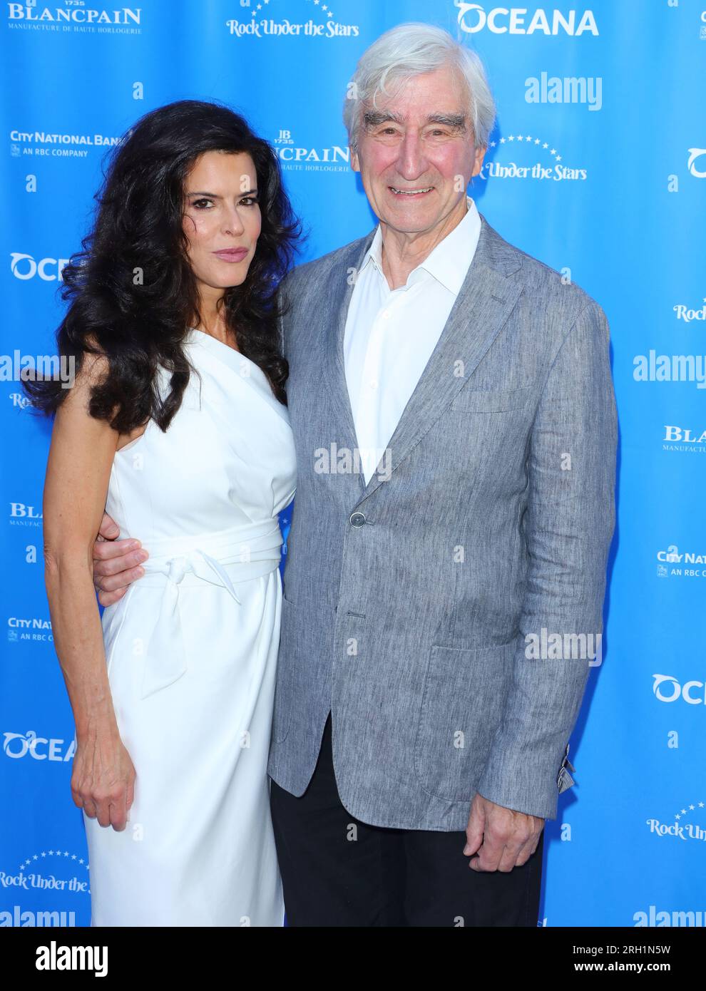 Hollywood Hills, USA. 12th Aug, 2023. Keri Selig, Sam Waterston arrives ...