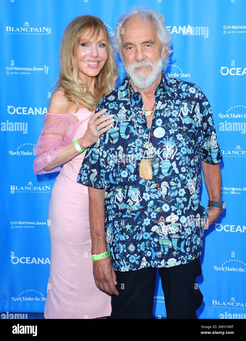 Hollywood Hills, USA. 12th Aug, 2023. Tommy Chong, Shelby Chong arrives ...