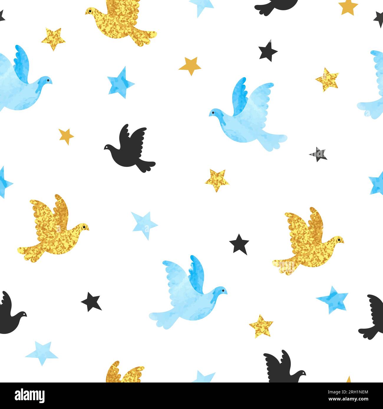 Peace dove christmas Stock Vector Images - Alamy