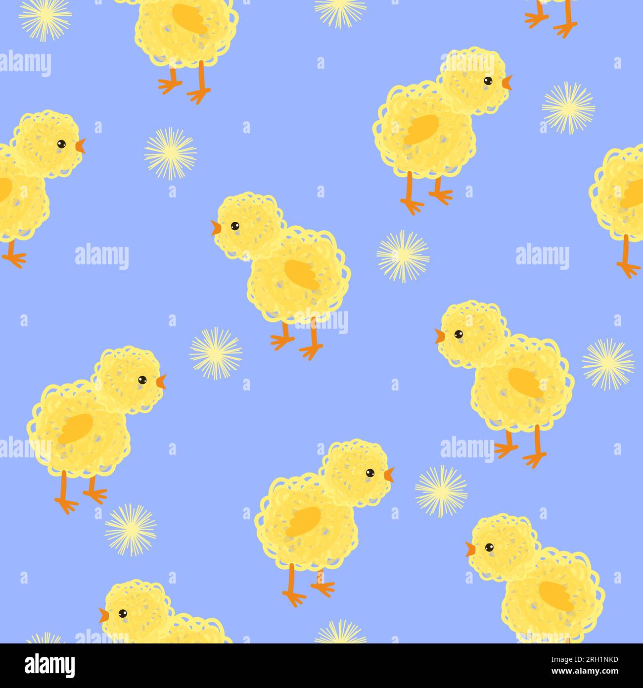 Baby chickens Stock Vector Images - Alamy