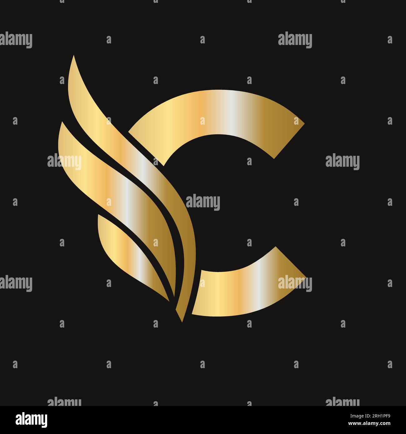 Letter C Wing Logo Design For Freight an Transportation Symbol. Wing ...