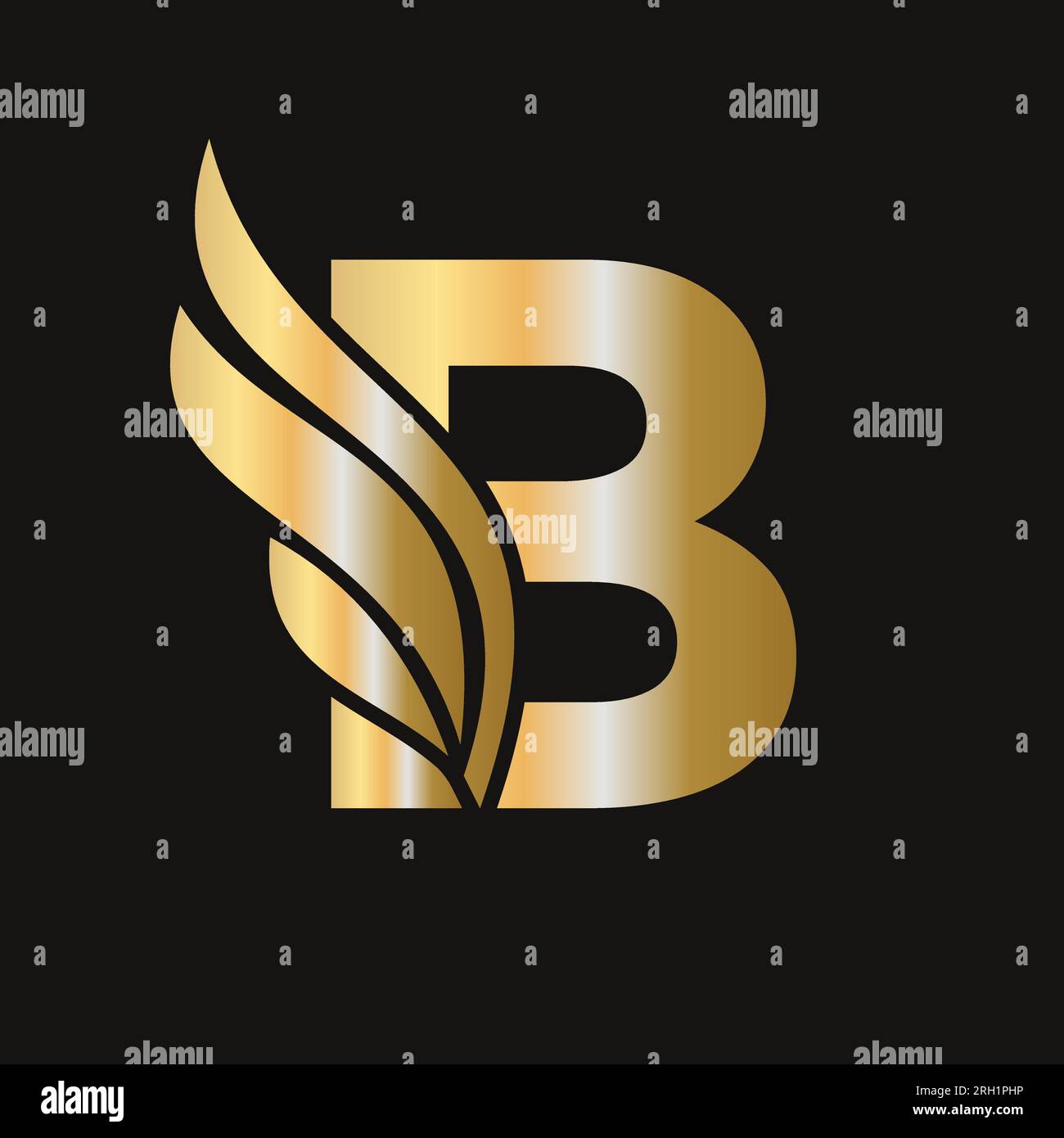 Letter B Wing Logo Design For Freight an Transportation Symbol. Wing ...